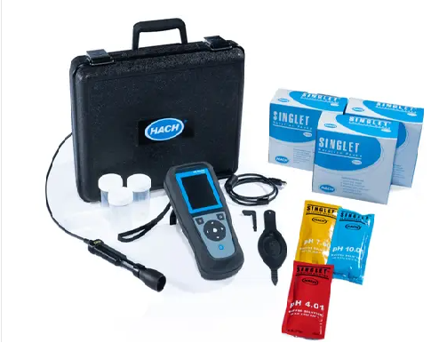 HQ1110 Portable pH/ORP/mV Meter with Gel pH Electrode PHC101, 1 m Cable