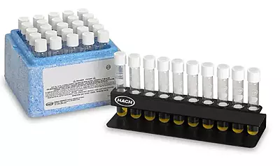 COD Digestion Vials, High Range Plus, 200 to 15,000 mg/L COD, pk/25