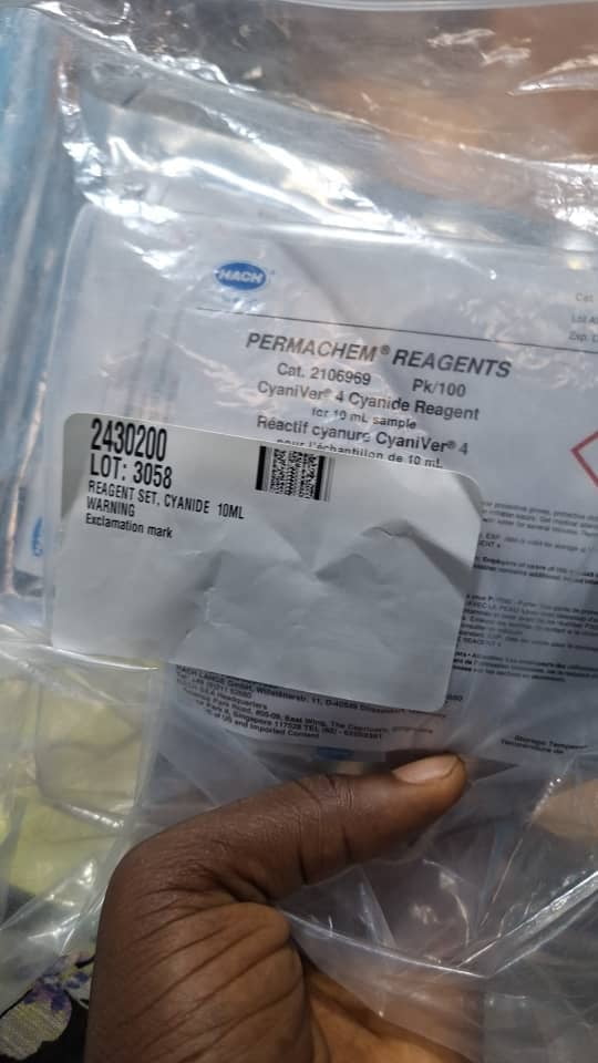 Cyanide Reagent Set, CyaniVer, 10 mL