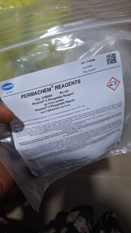 PhosVer® 3 Phosphate Reagent Powder Pillows, 10 mL, pk/100