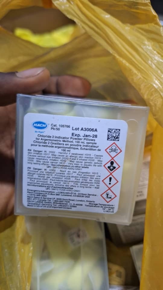 Chloride 2 Indicator Powder Pillows, 100 mL, pk/50