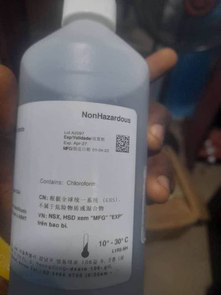 Nitrate Standard Solution, 1 mg/L, 500 mL